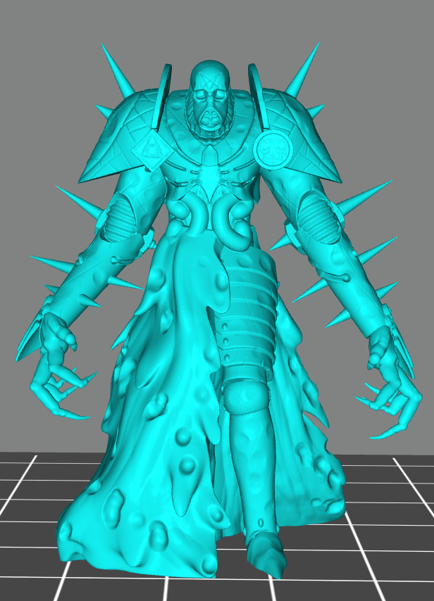 🧞‍♂️ Sorcier goétique・Fichier 3D Gratuit pour ・Cults