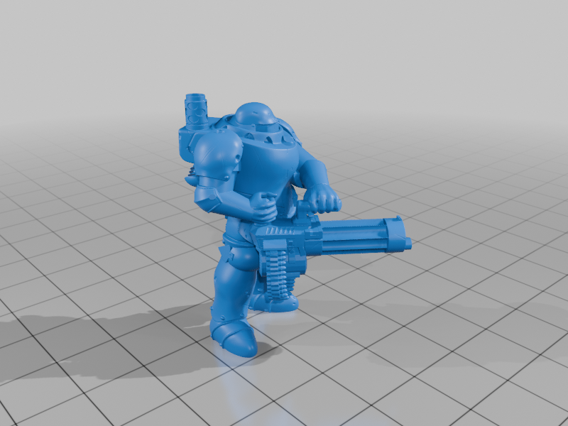 🧞‍♂️ Mechanised Heavy Infantry・Free 3D File for ・Cults