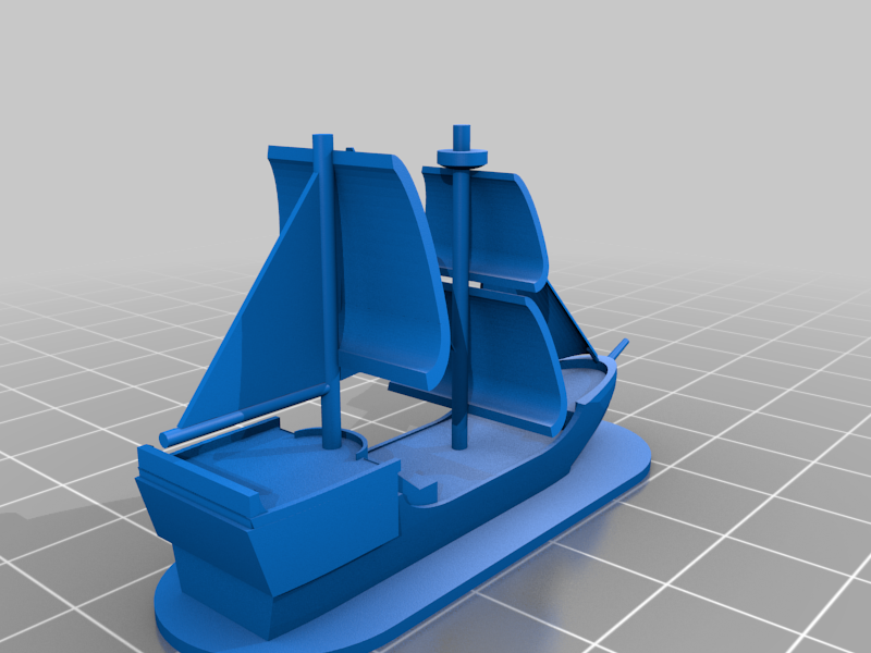 🎲 D&D Ships・Free 3D File for ・Cults