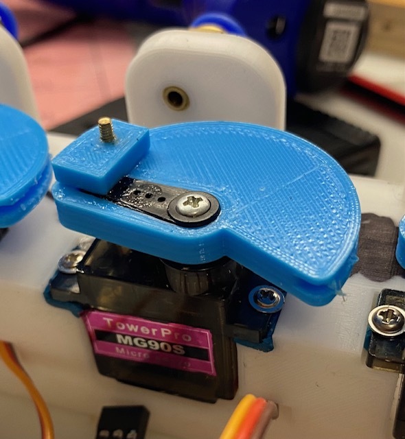 💪 MG90S Servo arm / Pulley・Free 3D File for ・Cults