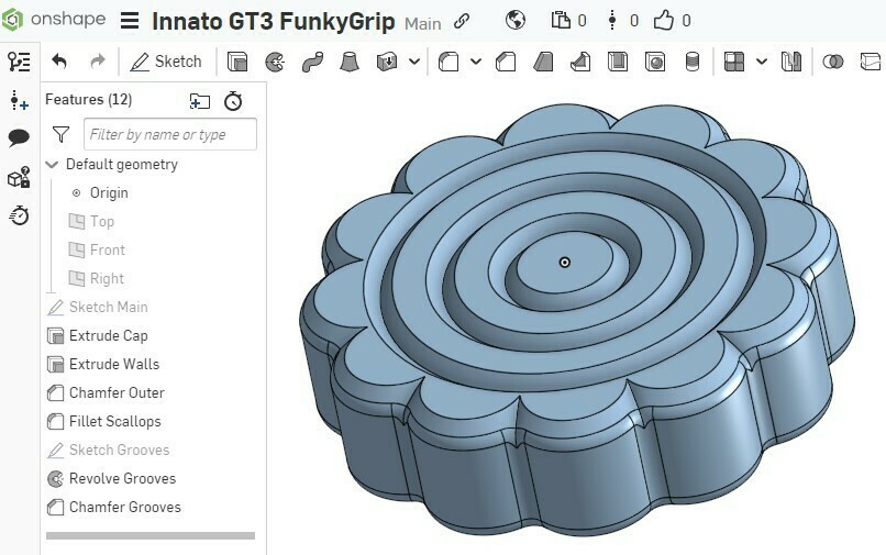 Free 3D file Innato GT3 Funky Grip 🧸・Template to download and 3D print ...