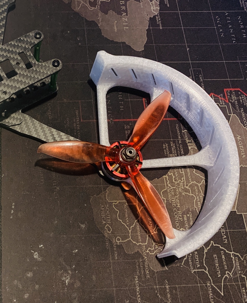 Descargar archivo 3D gratis Protector de hélice para CineWHOOP Quadcopter de 5 pulgadas 🚁 ...
