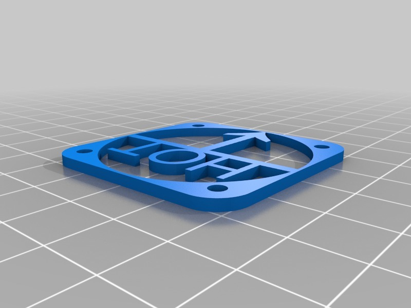 Free 3D file Fan Cover 40MM 🔧・Template to download and 3D print・Cults