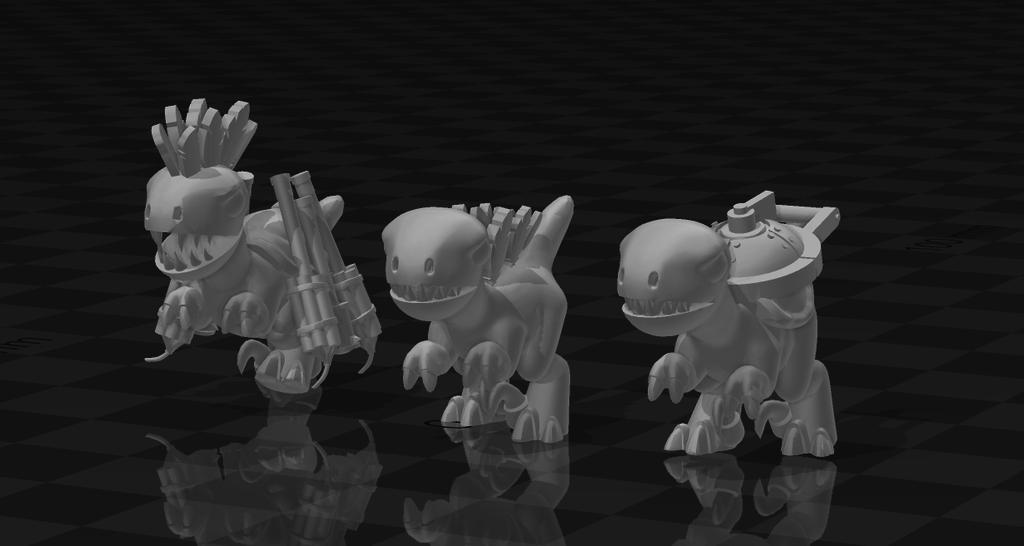 🧌 Raptor-guigs・Free 3D File for ・Cults
