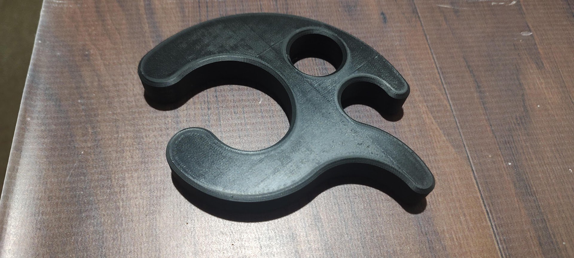 3D printable Adjustable desk hook・Cults