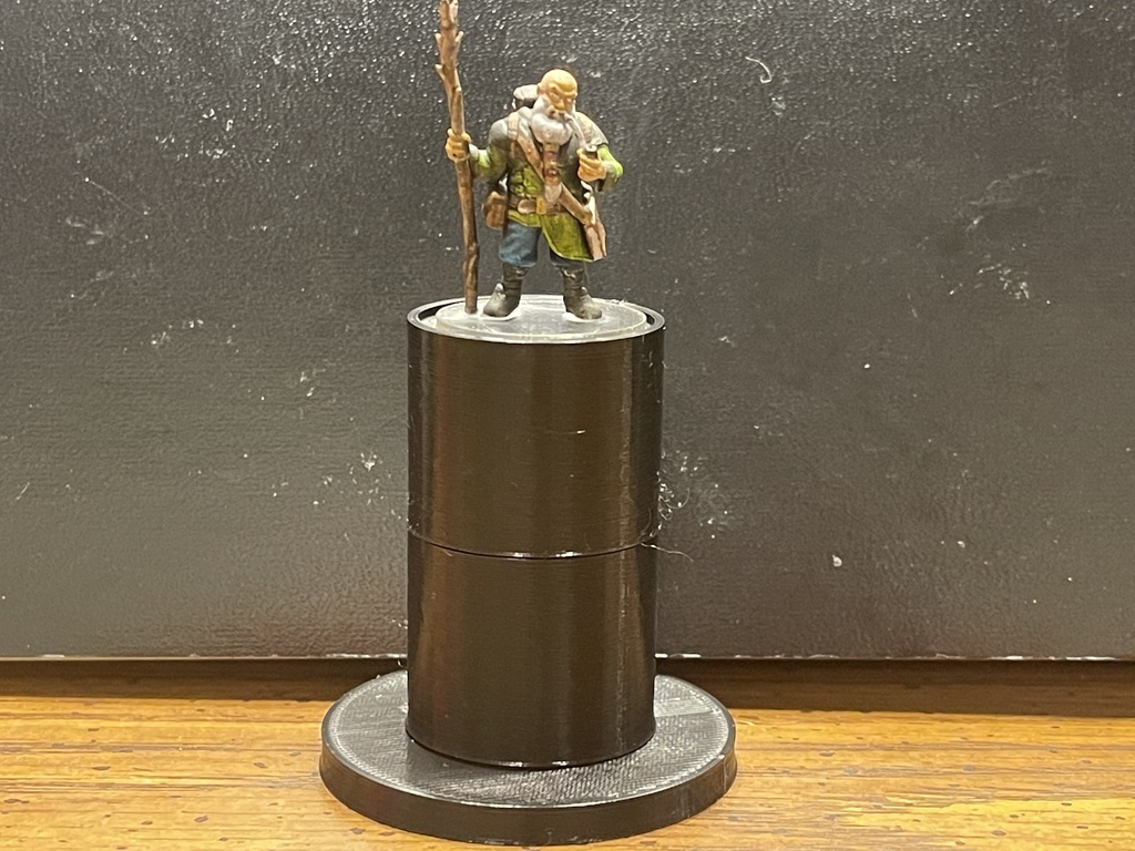 🧸 DND mini Flying base・Free 3D File for ・Cults