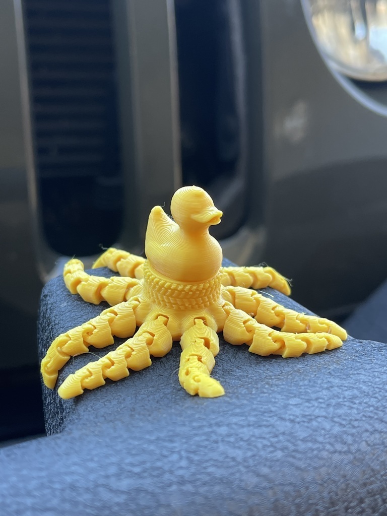 🎲 Jeep Duck-topus・Free 3D File for ・Cults
