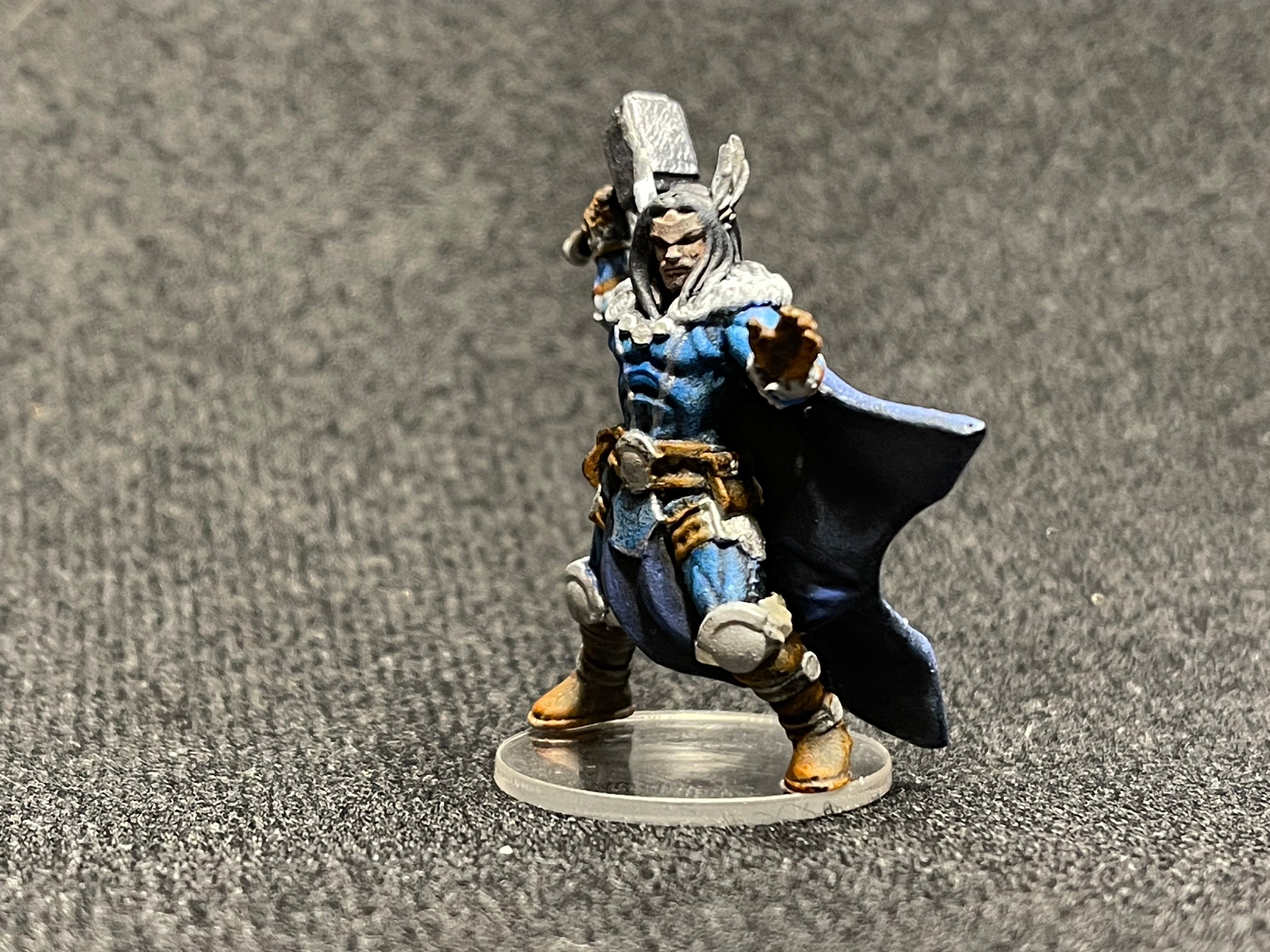 3D printing Thor god barbarian or viking miniature・Cults