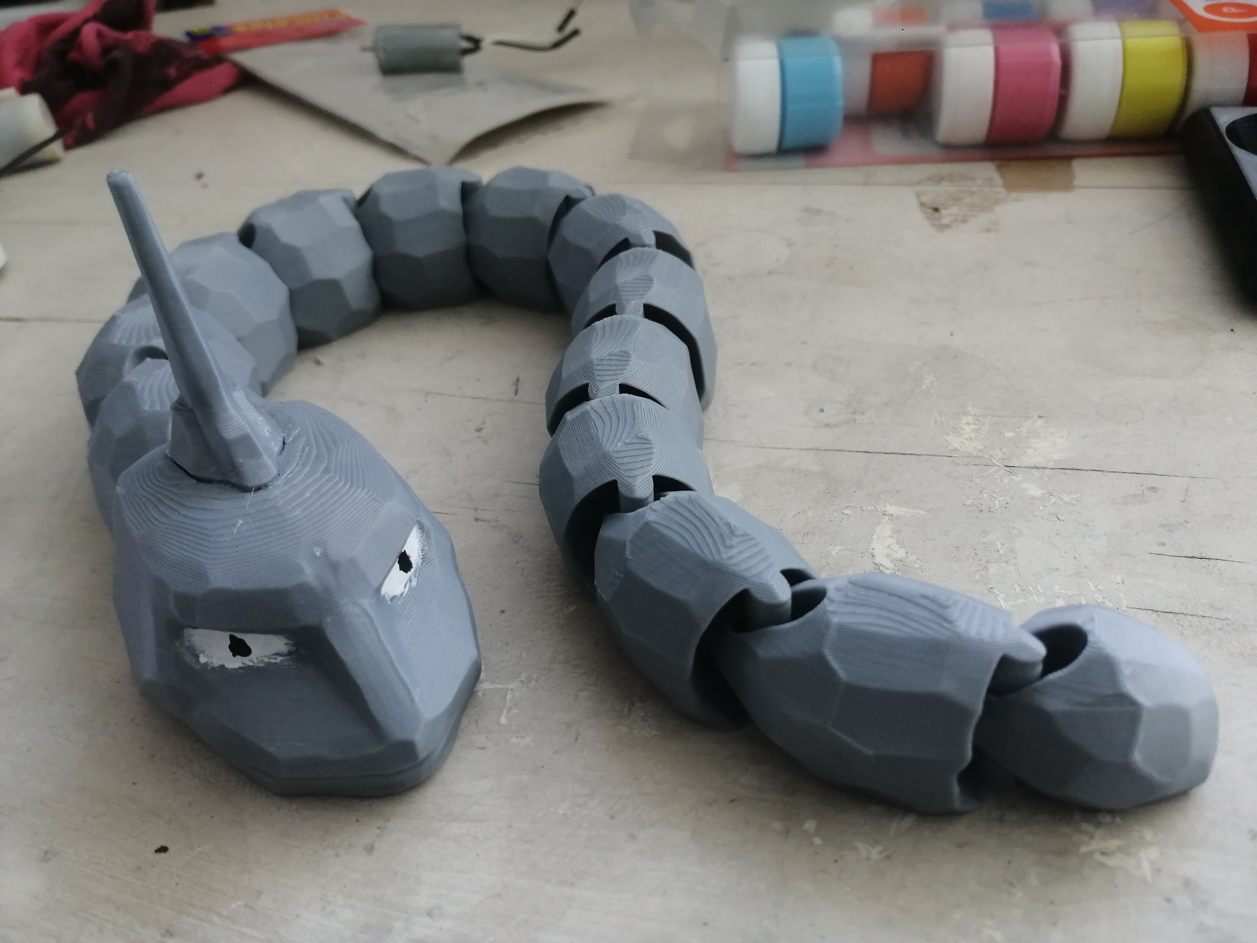 3D printing Articulated Onix・Cults