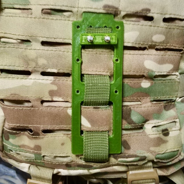 📶 Antenna relocator with MOLLE mount and integrated "tiger tail"・Free ...