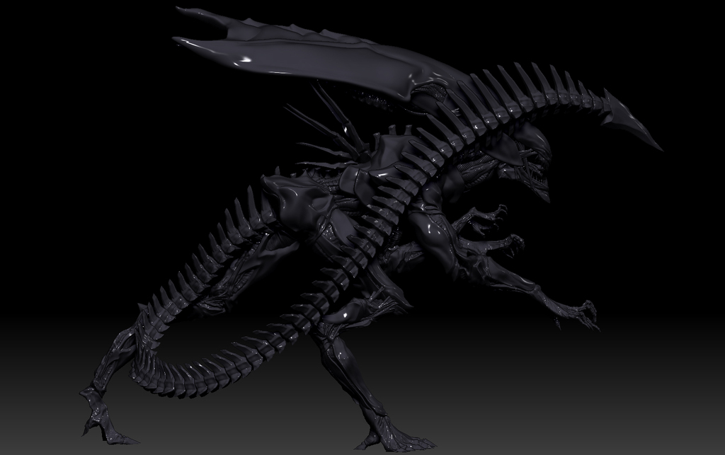 Free 3D file Alien Queen 👽 ・3D printer model to download・Cults