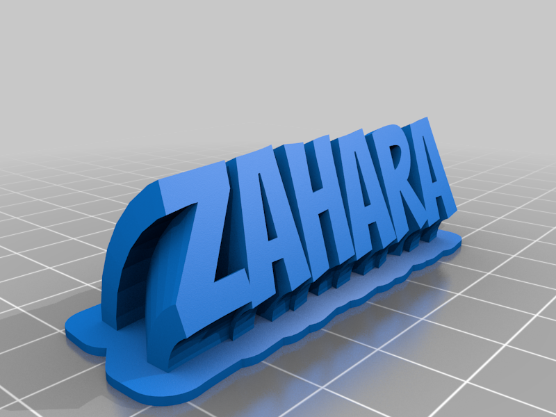 Free 3D file Zahara 🏢 ・3D printable design to download・Cults