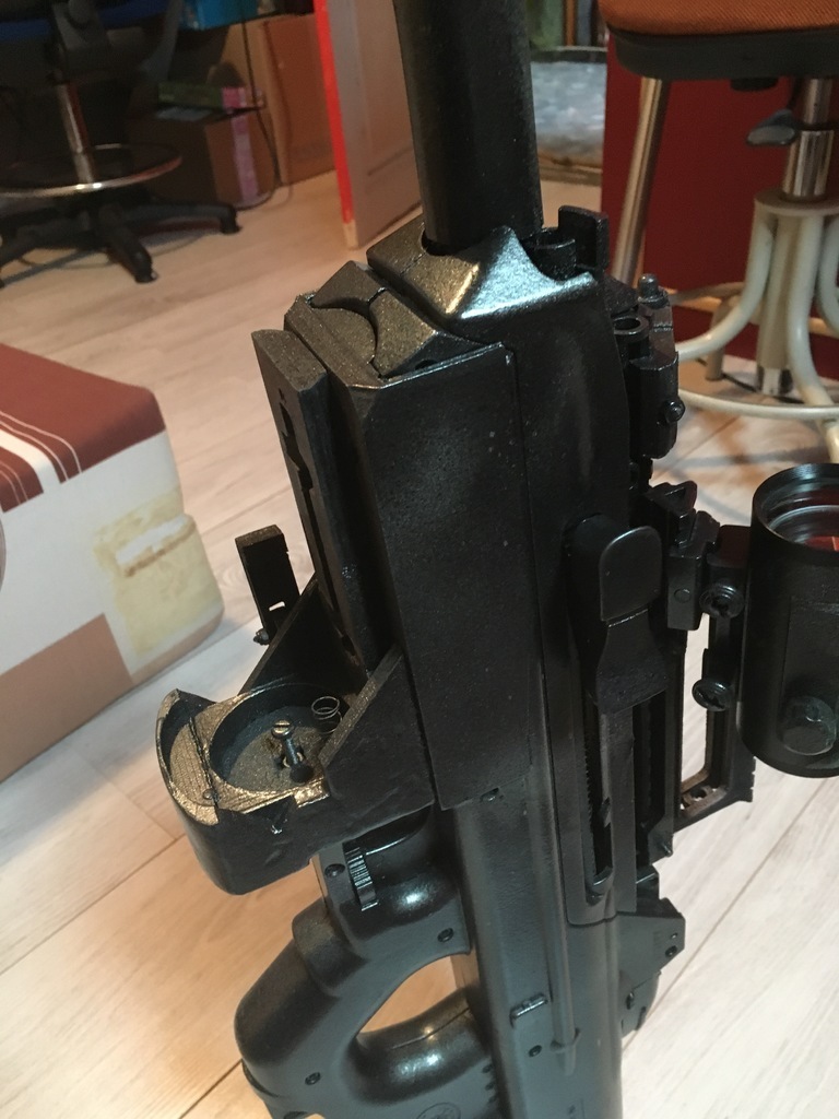 🔫 Support and grenade launcher for FN2000 G&G・Free 3D File for ・Cults