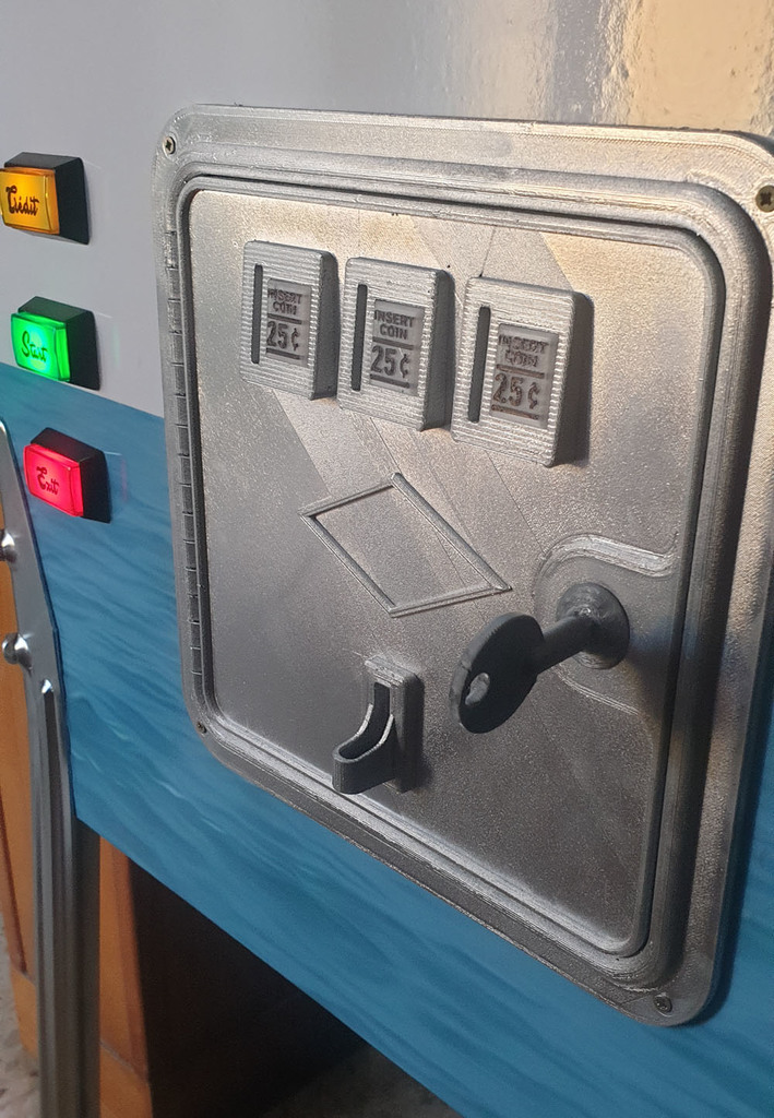 Free 3D file pinball coin door 🪙 ・3D printer model to download・Cults