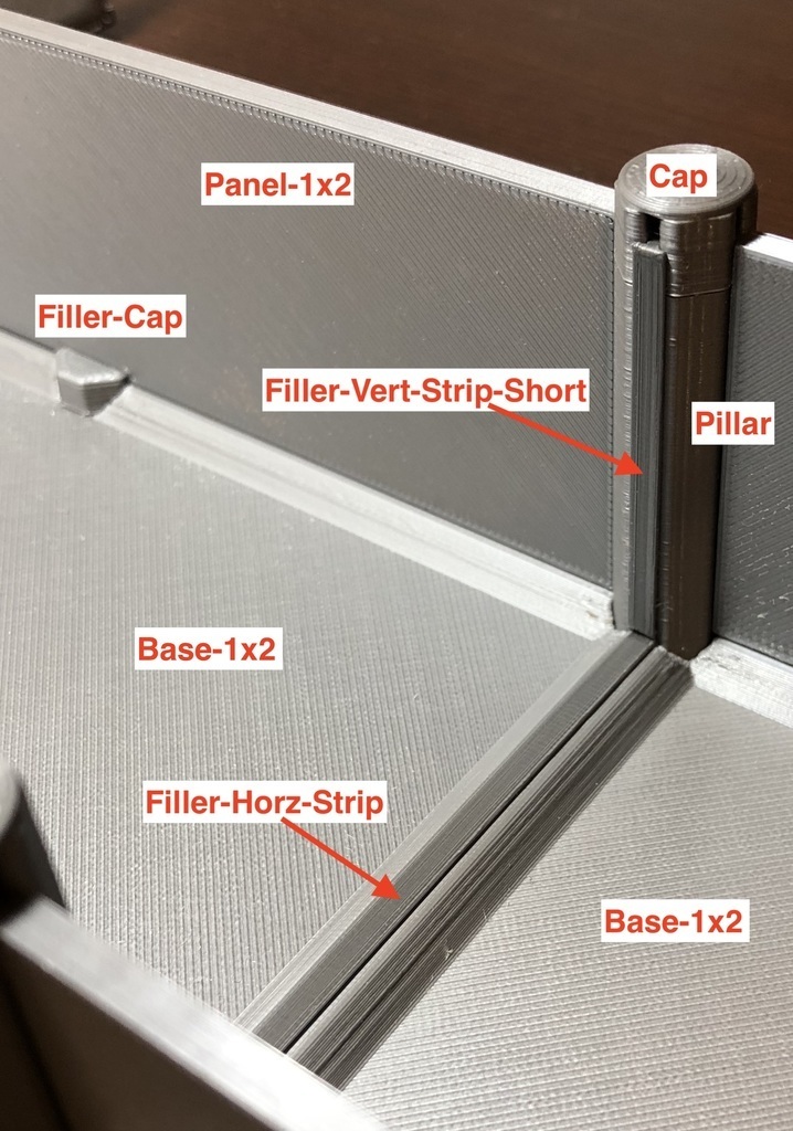 🚧 Drawer Divider Construction Set・Free 3D File for ・Cults