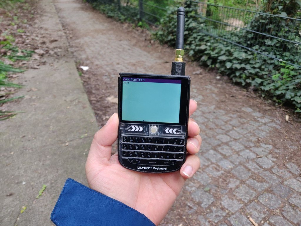 📻 LilyGO T-Deck slim case - Meshtastic radio・Free 3D File for ・Cults