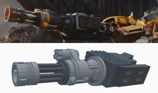 🔫 Studio Series 99 Battletrap Gun - ROTB (based off trailer)・Free 3D ...