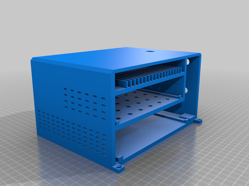 3D-Datei Netzwerk-Switch-Rack kostenlos 🔌 ・3D-druckbares Design zum ...