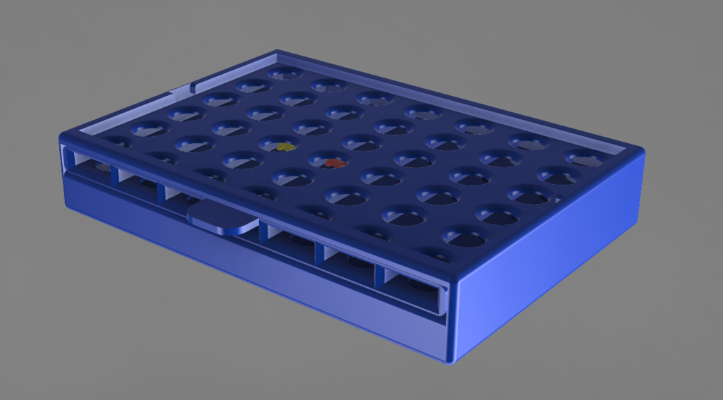 Free 3D file Connect 4 travel ♟️ ・3D printing template to download・Cults