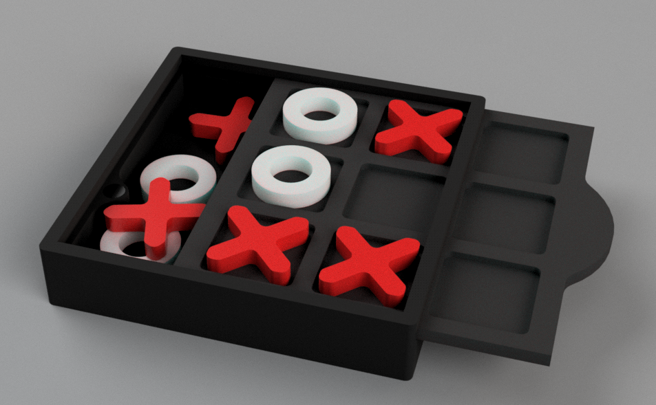 Free 3D file Tic Tac Toe travel ♟️・3D printable model to download・Cults