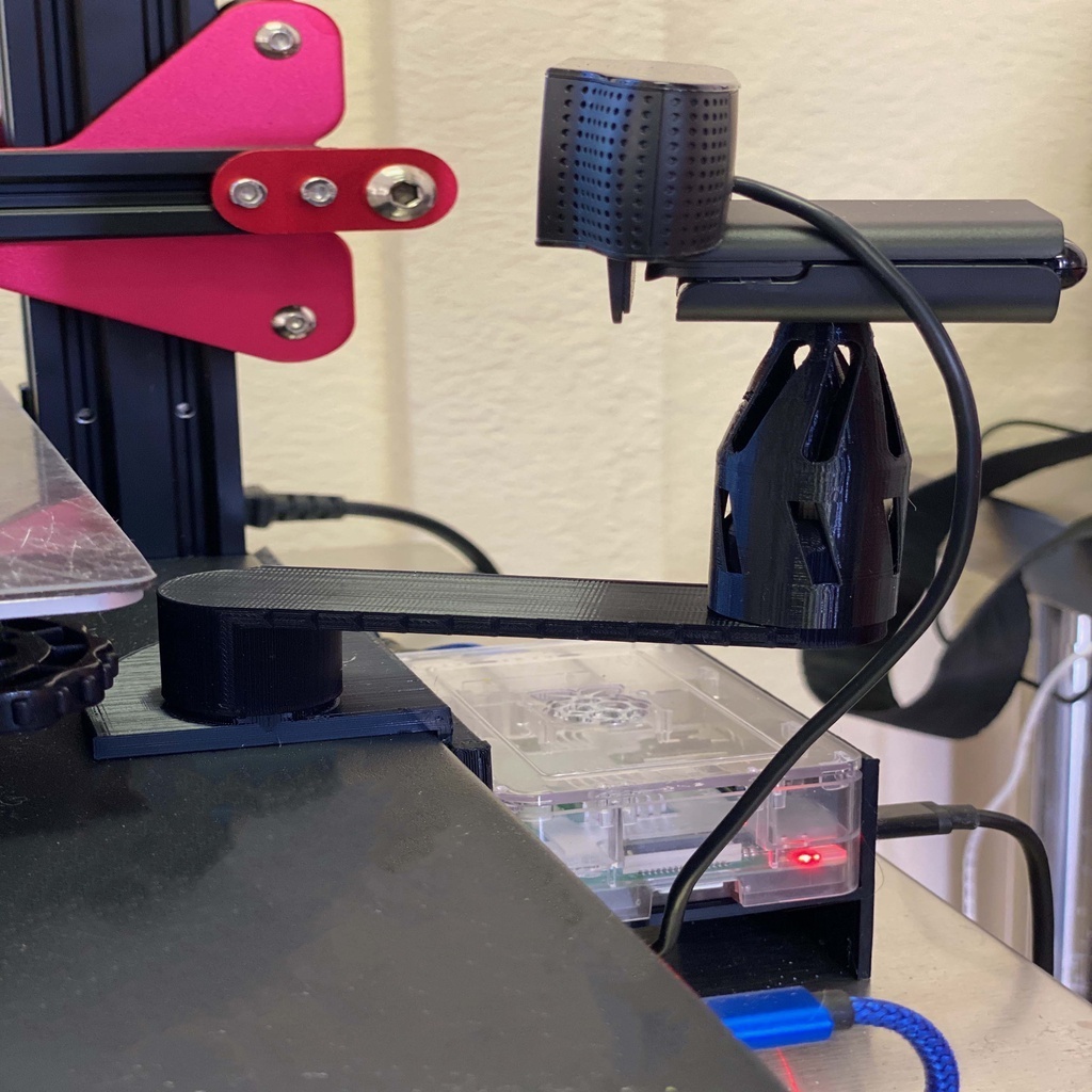 Archivo 3D gratis Creality CR-10s Pro Raspberry Pi con montura de ...