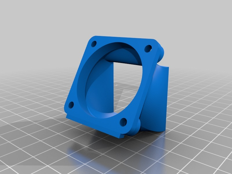 Free 3D file Fan bracket 40x40 for extruder + hotend 🔧 ・3D print design ...