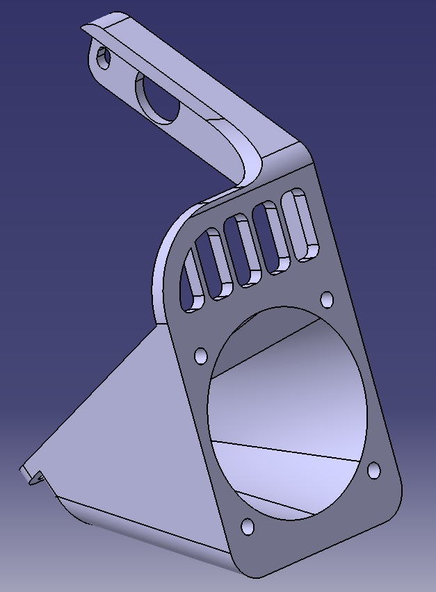 Free 3D file [CR6-SE] Lightened support for 40mm fan 🧞‍♂️ ・3D printer ...