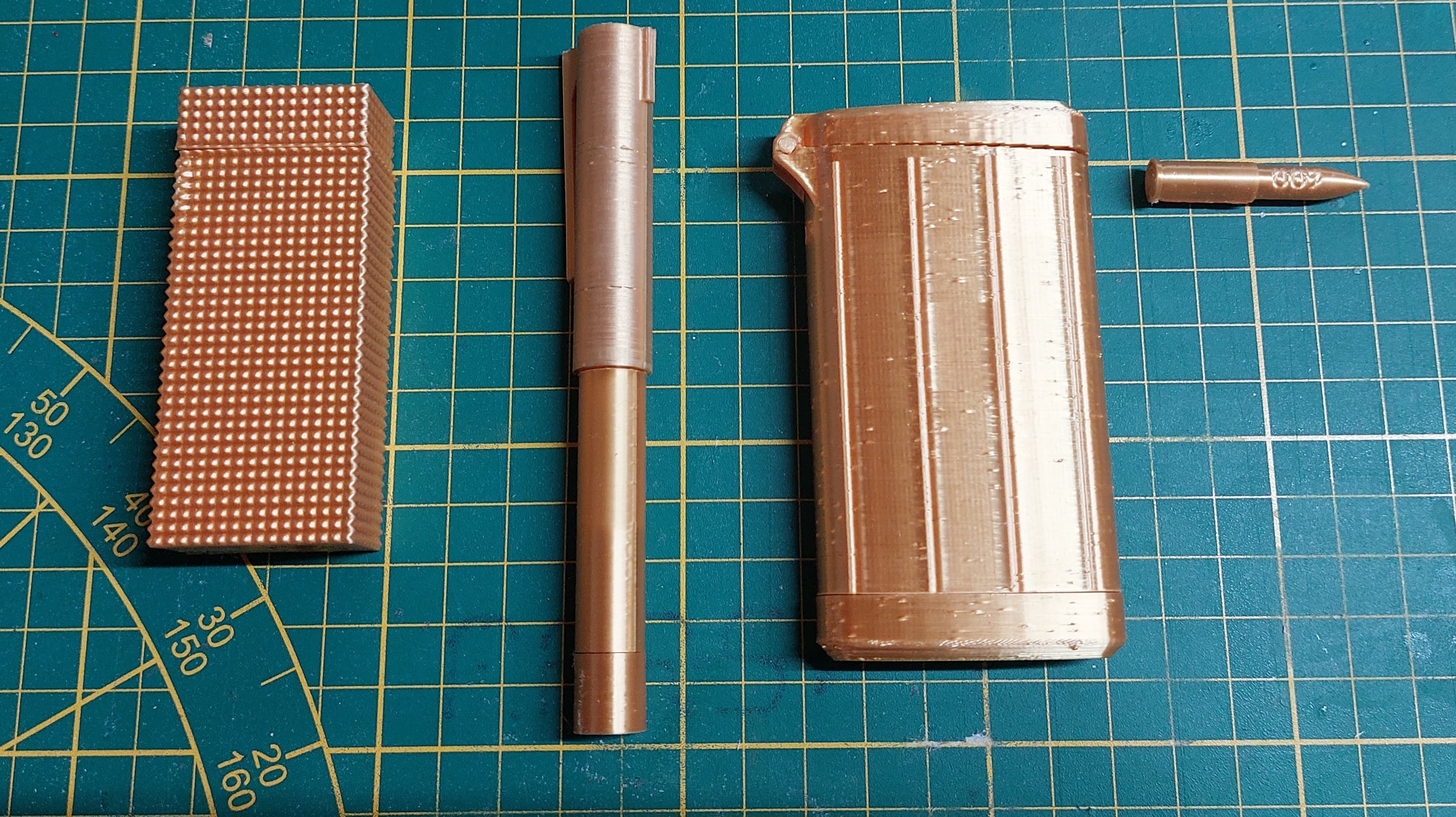 3D printing The Golden Gun of Francisco Scaramanga (from James Bond ...