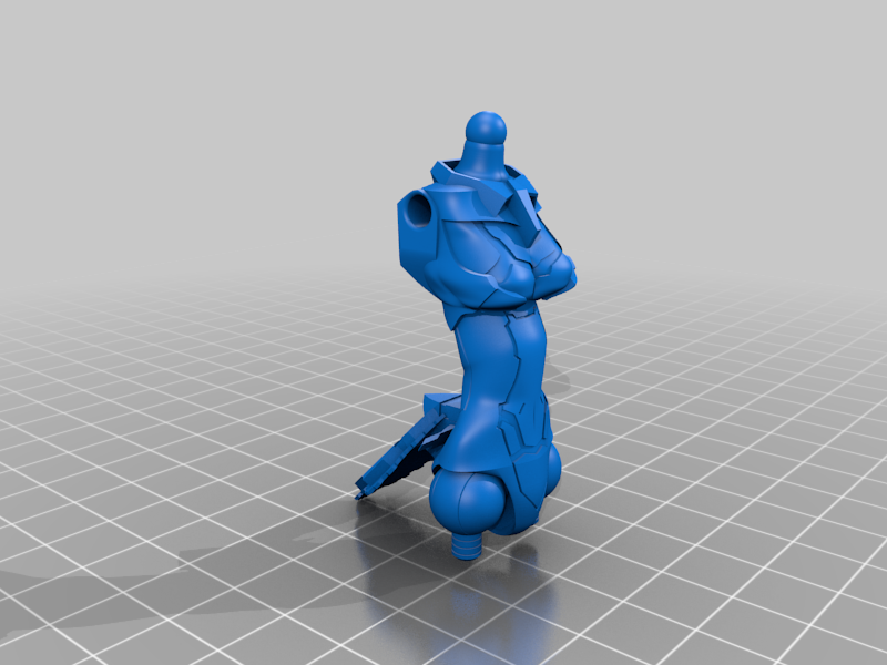 ⭐ 1/12th scale Phantasy Star Online 2 female CAST "Dehl Body"・Free 3D ...