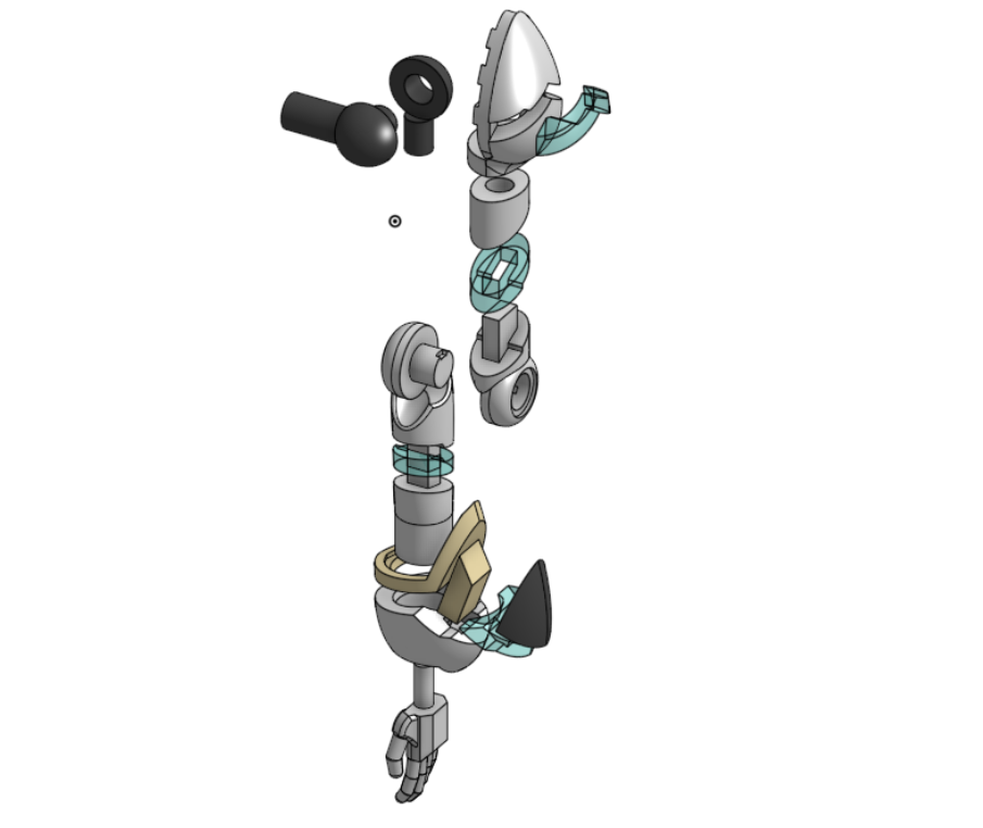 ⭐ 1/12 scale Phantasy Star Online 2 female CAST "Dehl Arms"・Free 3D ...