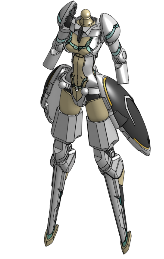 🎶 See Notes - 1/12 scale Phantasy Star Online 2 female CAST・Free 3D ...
