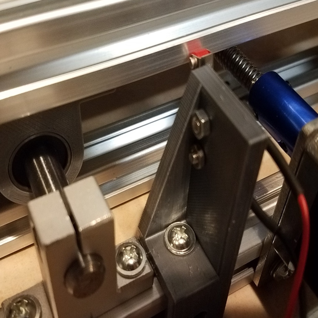 🔚 CNC 3018 Mini Router End Stop 2020 Bracket・Free 3D File for ・Cults