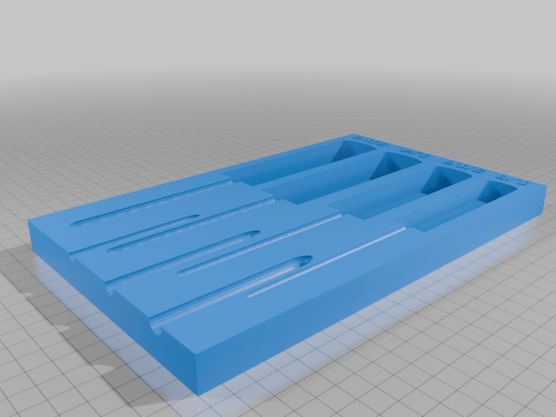 🪛 Screwdriver Organizer for Tool Box Drawer・Free 3D File for ・Cults