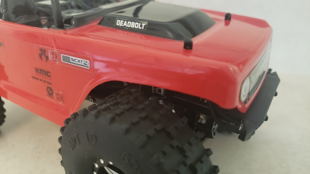 🚁 SCX24 Deadbolt Front Body Posts・Free 3D File for ・Cults