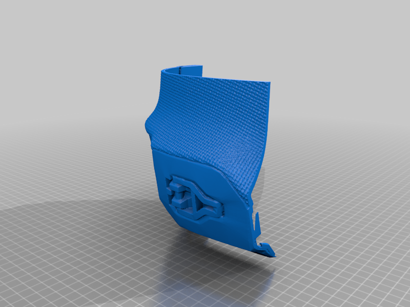 Free 3D file Helldiver Helmet (small and low end pc/printer accessible ...