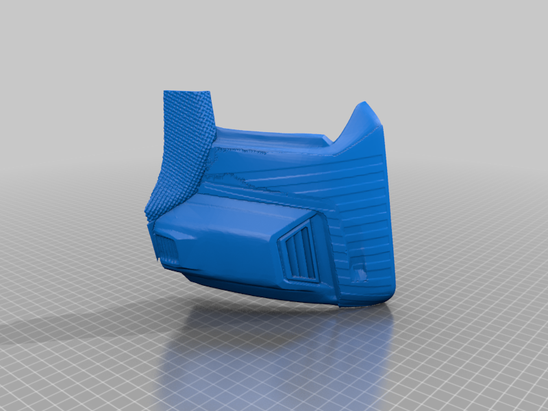 Free 3D file Helldiver Helmet (small and low end pc/printer accessible ...