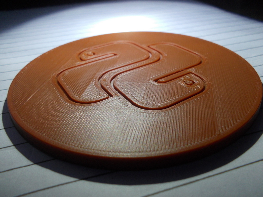 Free Stl File Python Coaster 🔪 ・model To Download And 3d Print・cults