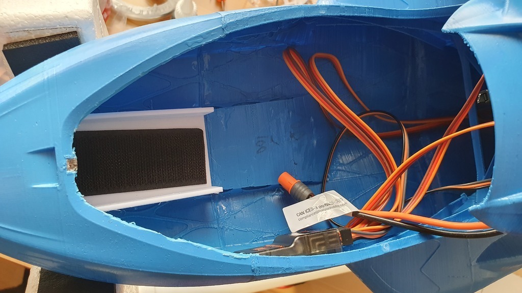 Archivo STL gratuito Bandeja de batería para el Icon A5 de Plane Print ...