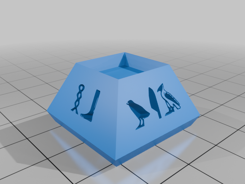 Free 3D file Custom Anubi of Abaddon Faction pyramid 🎲 ・3D printable ...