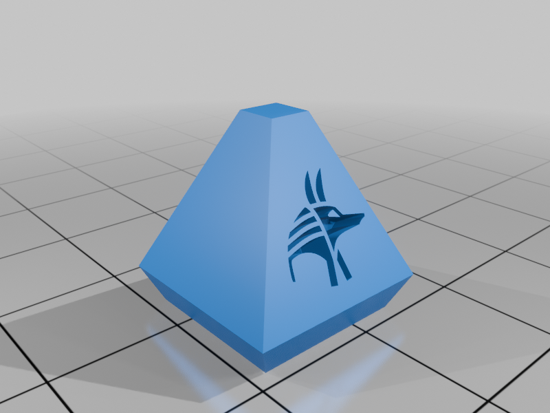 🎲 Custom Anubi of Abaddon Faction pyramid・Free 3D File for ・Cults