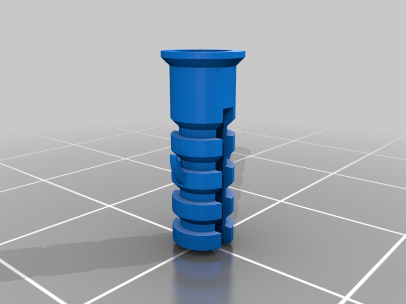 Free 3D file Wall plug / screw anchor / dowel 🔌 ・3D printer design to ...