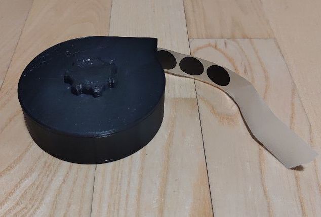 🔧 Shooting target repair sticker dispenser・Free 3D File for ・Cults