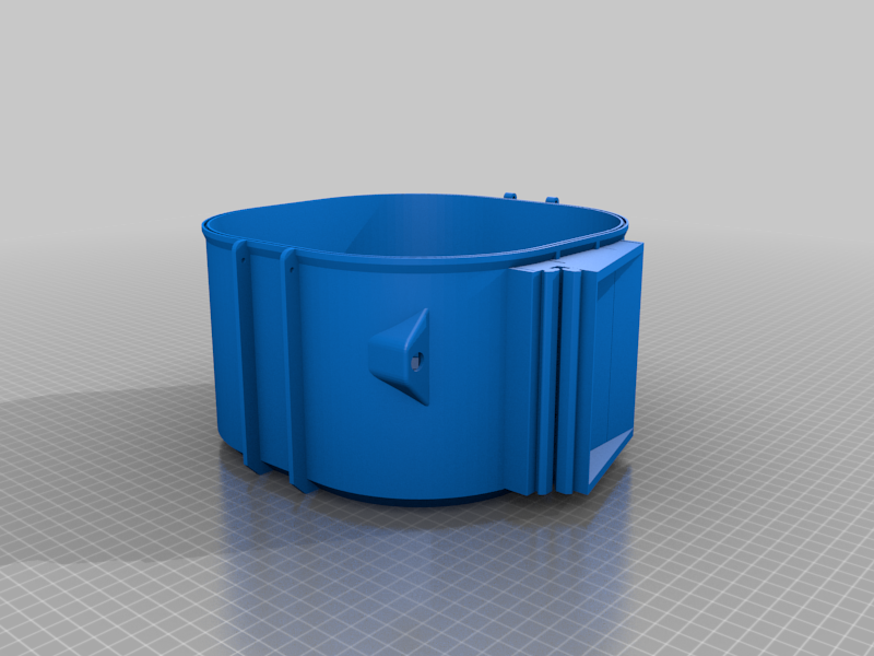 🪢 Filament box with roller holder and mount・Free 3D File for ・Cults