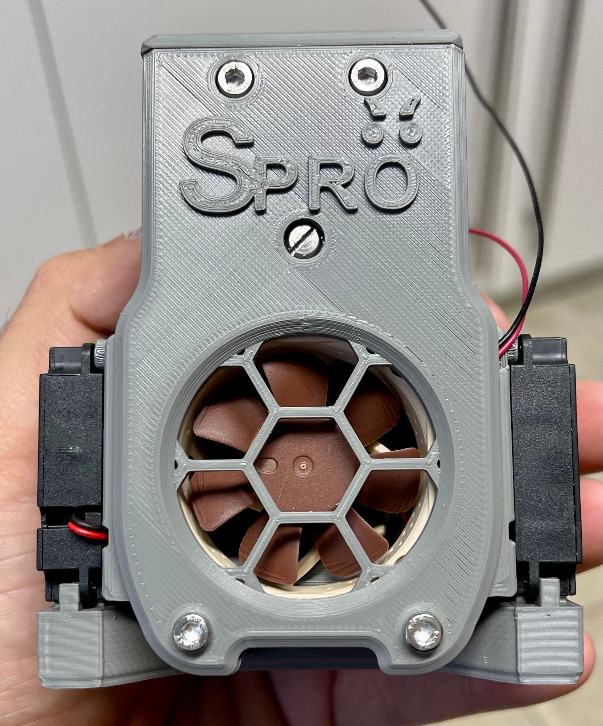 3D printing SAPPHIRE PRO/PLUS E3D Mount / Bltouch V3.1 / Original Fan ...