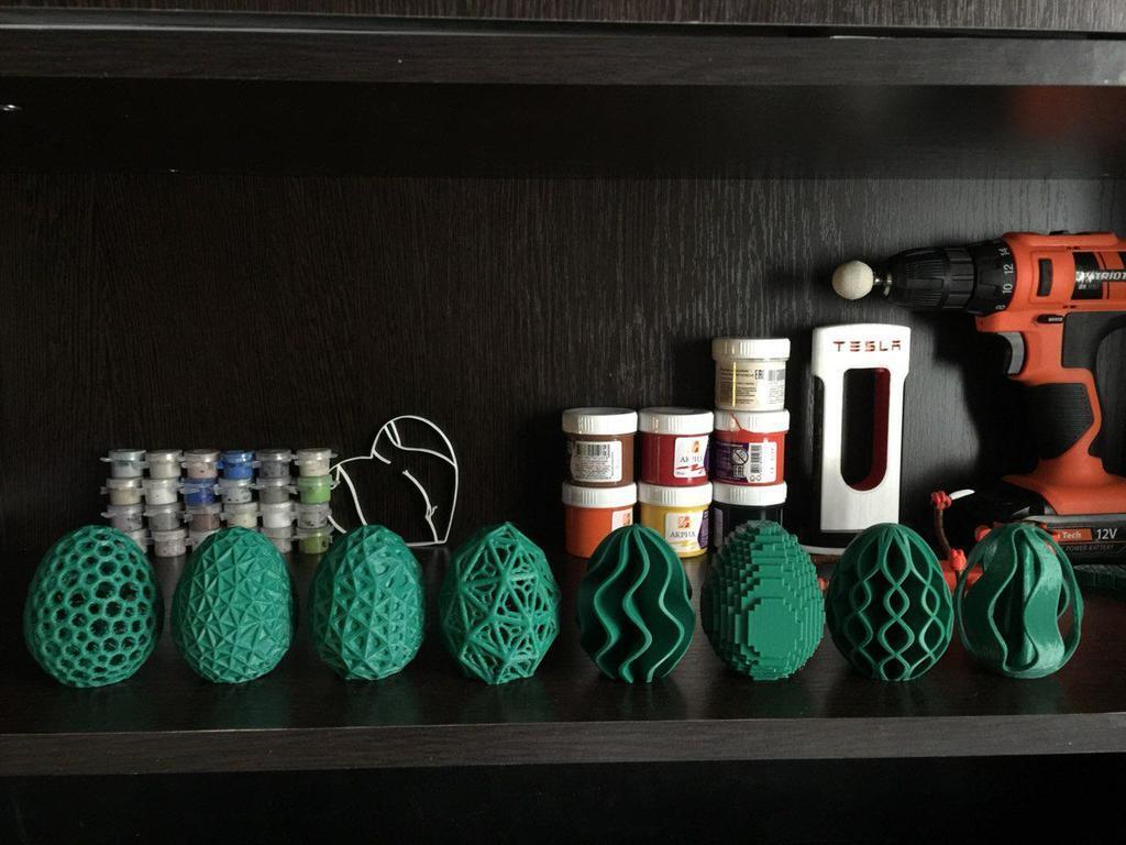 3D print Easter Eggs・Cults