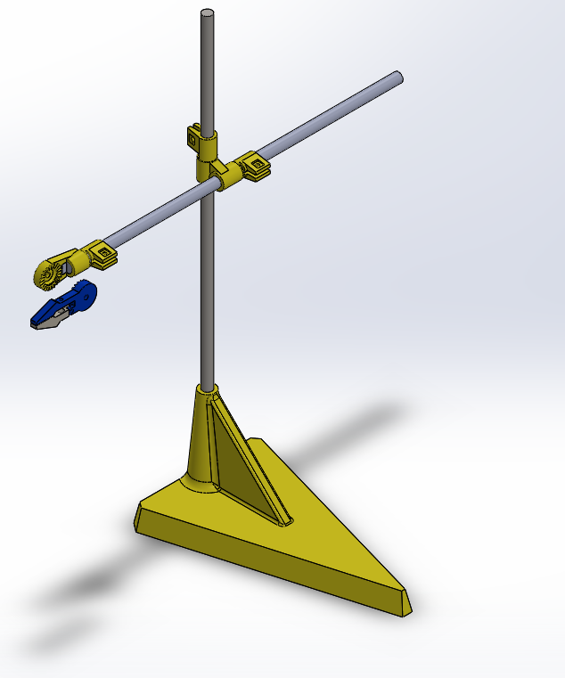 Free 3D file Retort Stand With Phone Holder 📞 ・3D printing design to ...