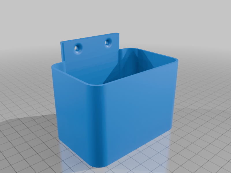 Free 3D file Storage box wall mount 📦 ・3D printable model to download・Cults