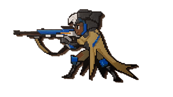Archivo 3D gratis Ana pixel spray - Overwatch 🧞‍♂️ ・Diseño imprimible ...