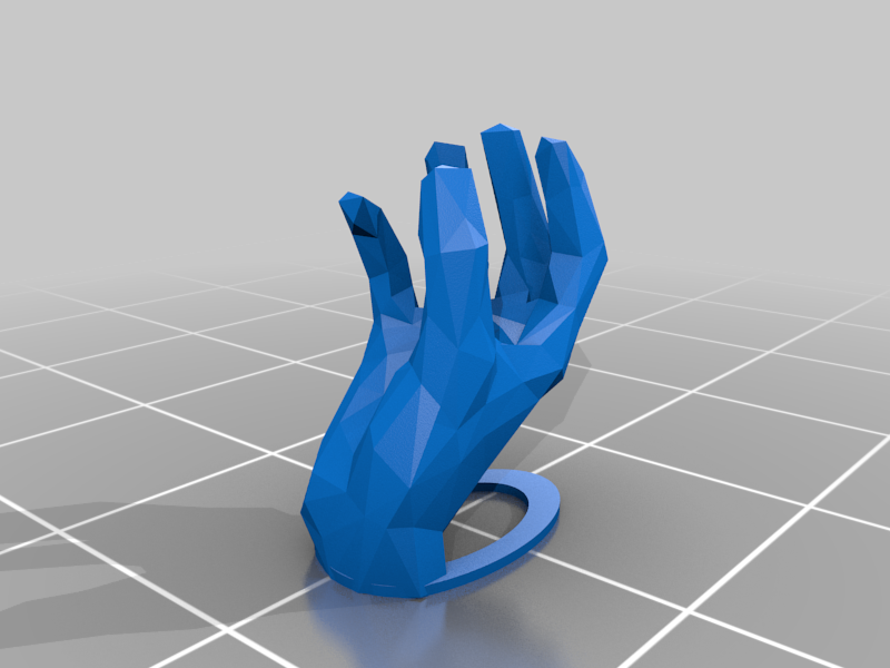 Free 3D file Hand Can Holder Low-Poly ・Template to download and 3D ...