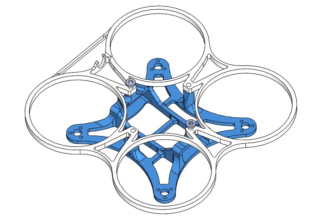 🖼️ Betafpv Meteor75 Replacement Frame・free 3d File For ・cults